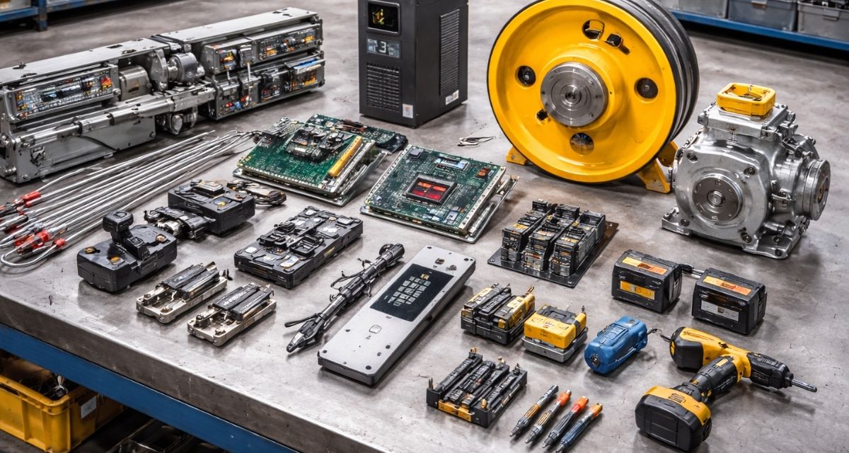 Elevator Spare Parts in UAE | Reliable Spare Parts for Elevator Performance